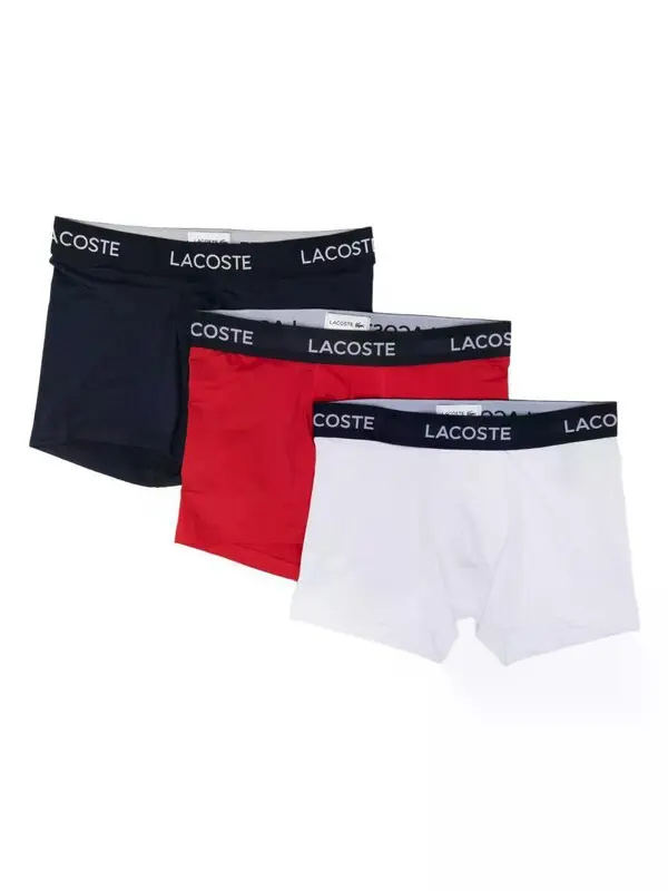 Lacoste Logo-waistband Boxers - Blue