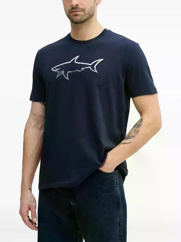 Paul & Shark Shark Logo T-shirt