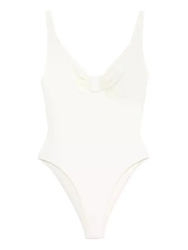 AWAY THAT DAY Monaco One Piece Swimsuit - Neutrals