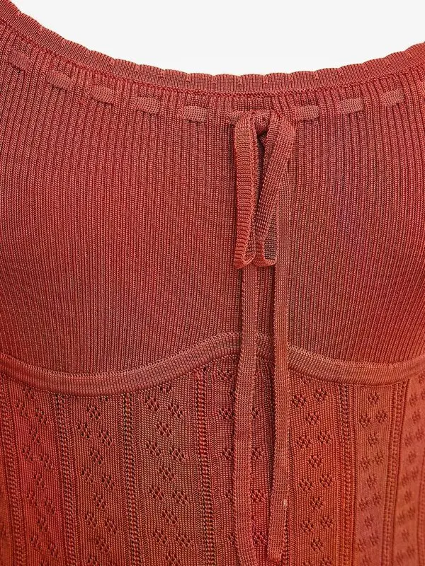 Guess Ribbed Knit Mini Dress