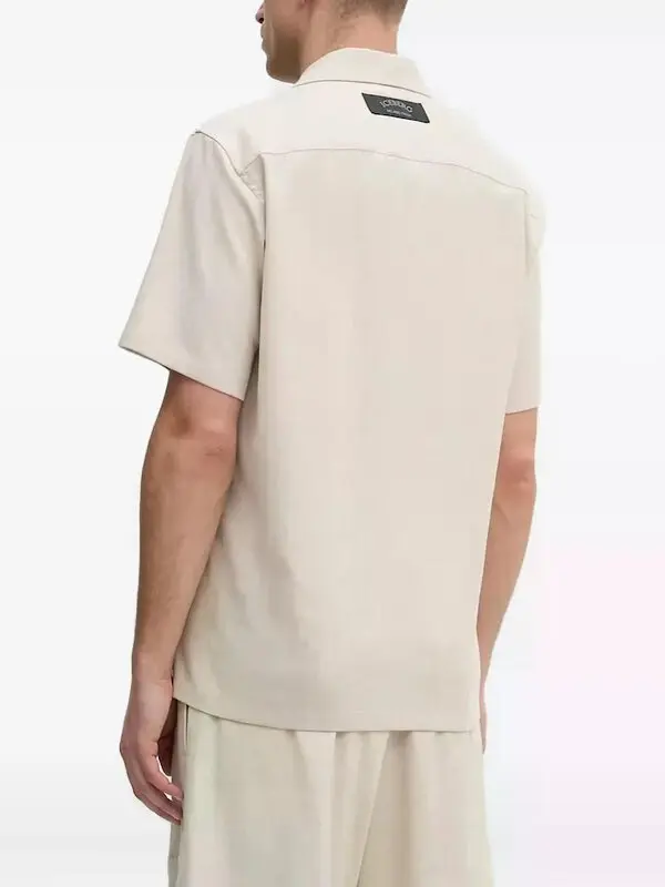 Iceberg Revere-collar Short-sleeve Shirt
