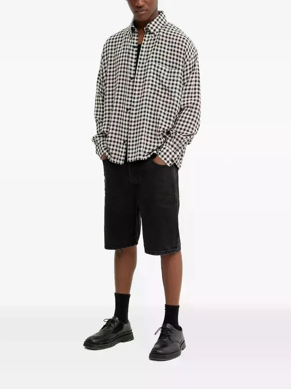 WON HUNDRED Check-pattern Shirt