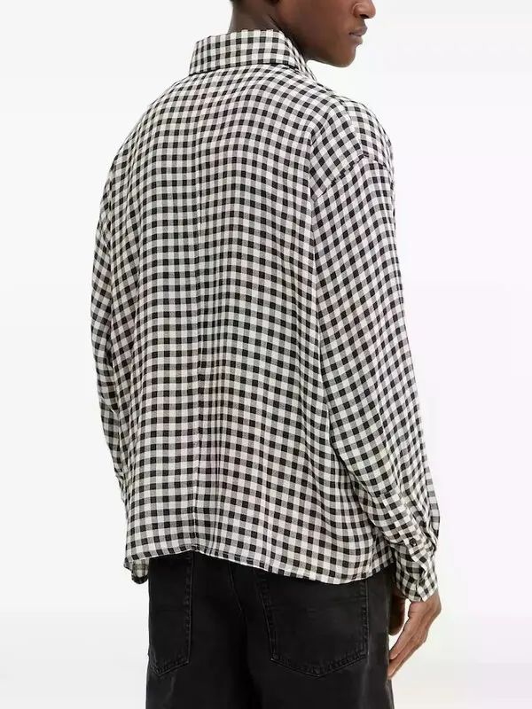 WON HUNDRED Check-pattern Shirt