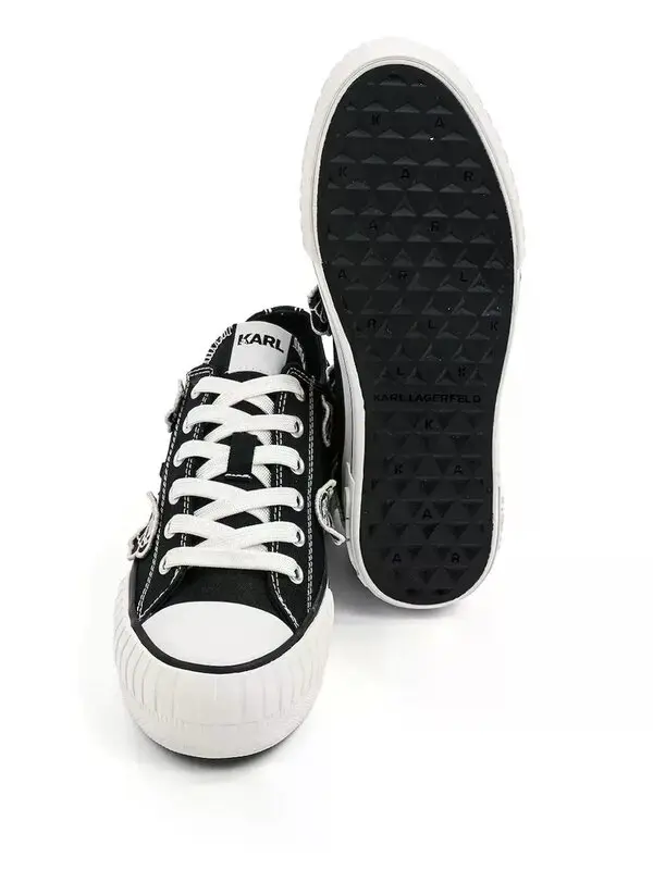 Karl Lagerfeld Rose-embellished Sneakers