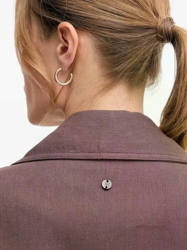 PEDRO DEL HIERRO Button-fastening Flap-pocket Jacket - Brown
