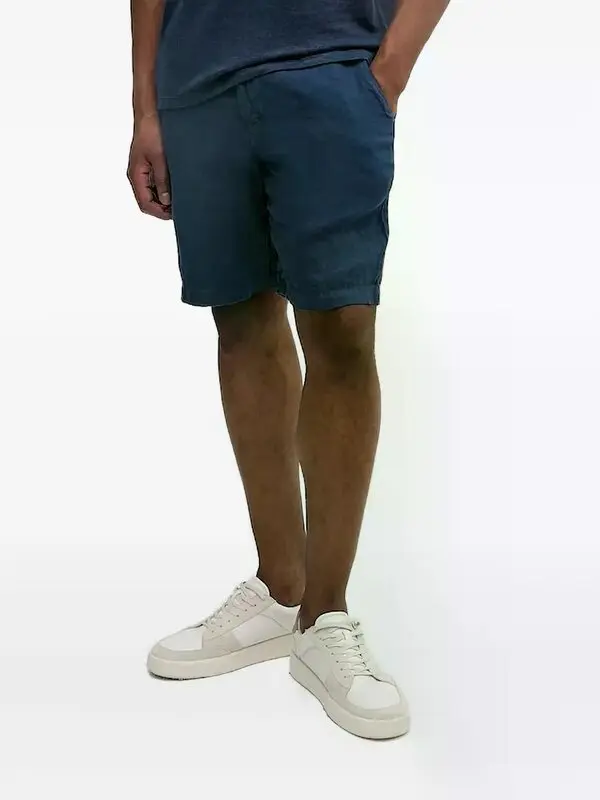MC2 SAINT BARTH Elasticated-waist Linen Shorts