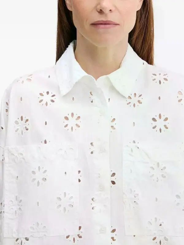 Barbour Eyelet Embroidered Shirt
