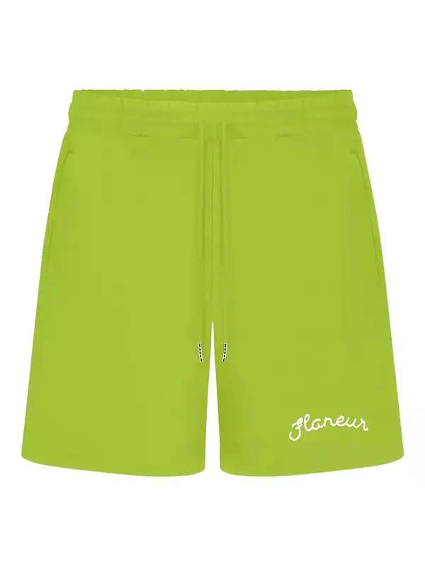 FLANEUR Signature-logo Track Shorts