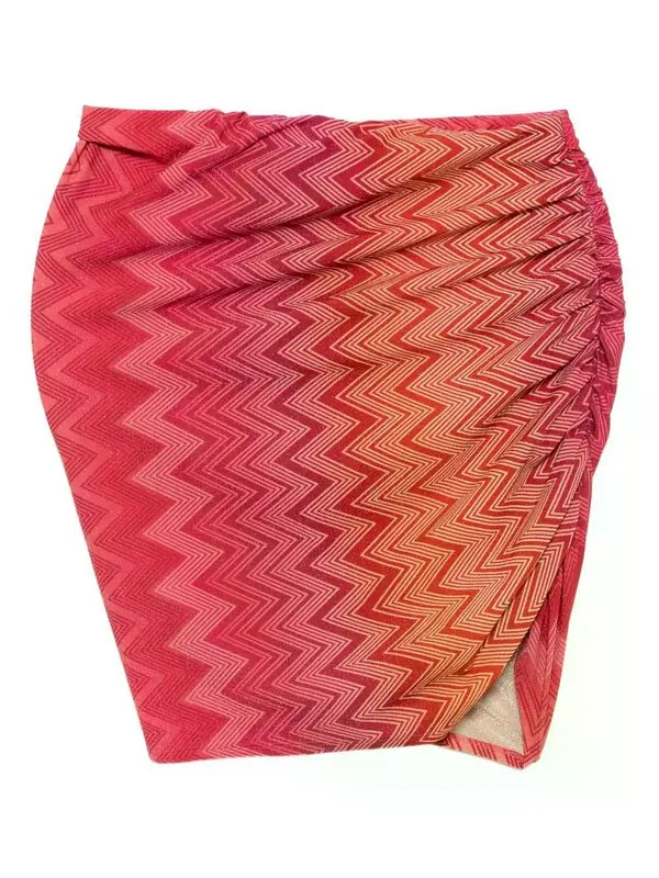 Missoni Zig Zag Wrap Skirt
