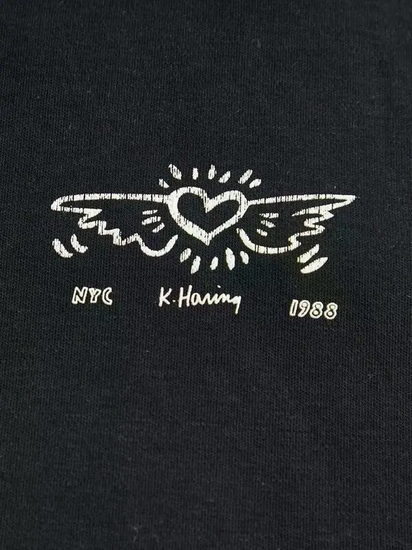 Miss Sixty Winged-heart Mock-neck Top