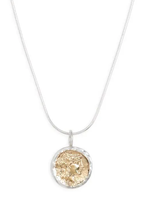 CHILD OF WILD Circe Coin Pendant Necklace - Silver