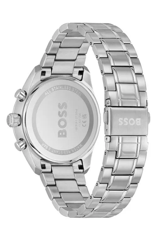 BOSS Grand Prix Chronograph Bracelet Watch - Black