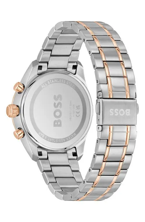 BOSS Grand Prix Chronograph Bracelet Watch - Blue