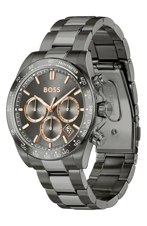 BOSS Chronograph Bracelet Watch - Grey