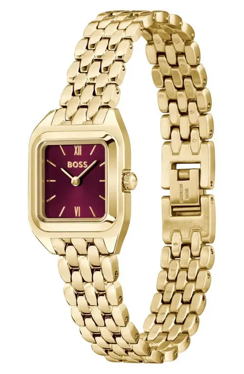 BOSS Petite Mae Bracelet Watch - Red