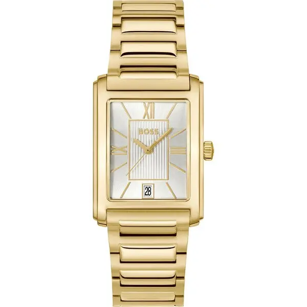 BOSS Principle Bracelet Watch - Silver/gold