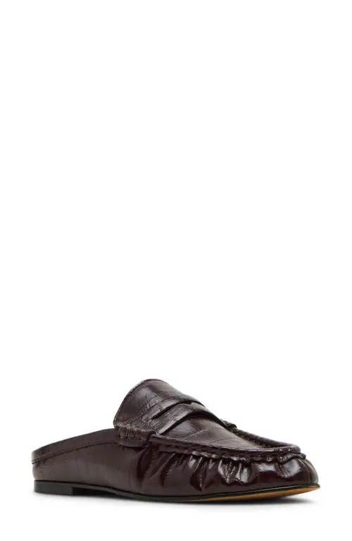 Steve Madden Rafe Loafer Mule - Burgundy
