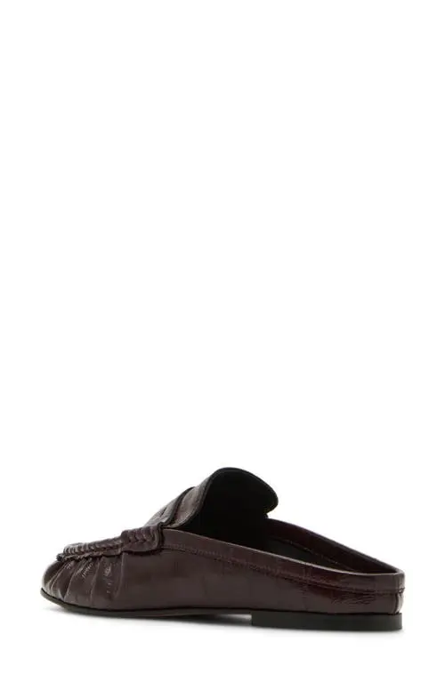 Steve Madden Rafe Loafer Mule - Burgundy