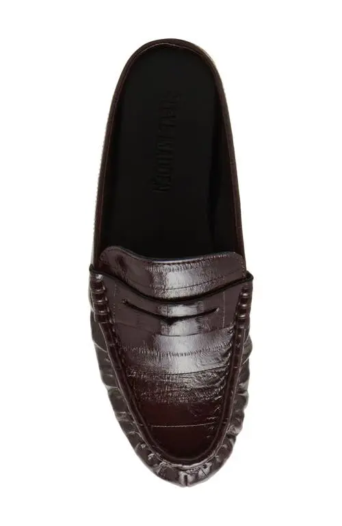 Steve Madden Rafe Loafer Mule - Burgundy