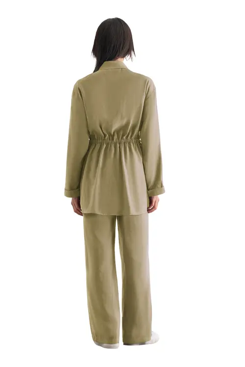 MIZALLE Cinch Waist Tunic