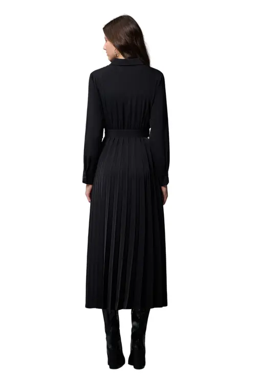 MIZALLE Shirt Dress With Pleated Skirt