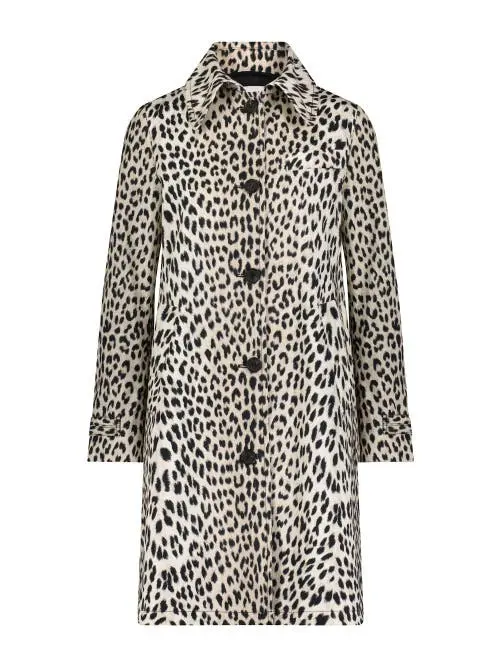 CALLAS MILANO Alaine Coat Cheetah Print - Black Multi