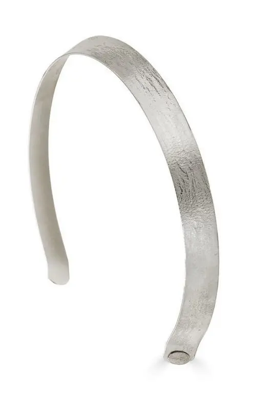 EPONA VALLEY Narrow Spun Crown Headband - Silver