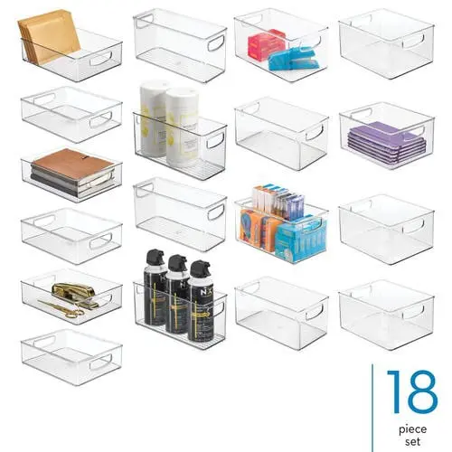 IDESIGN 18-piece Bin Organization Set