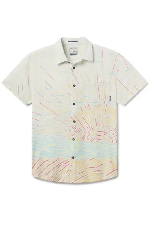 BAJA LLAMA Sunburstvagabond Button Up - Cream