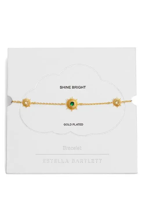 Estée Lauder Sunburst Station Bracelet - Gold