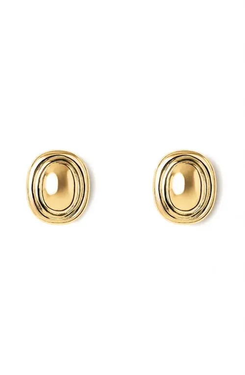 Lié Studio The Franka Stud Earrings - Gold