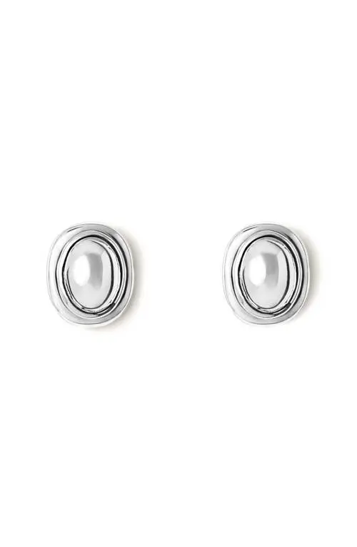 Lié Studio The Franka Stud Earrings - Silver