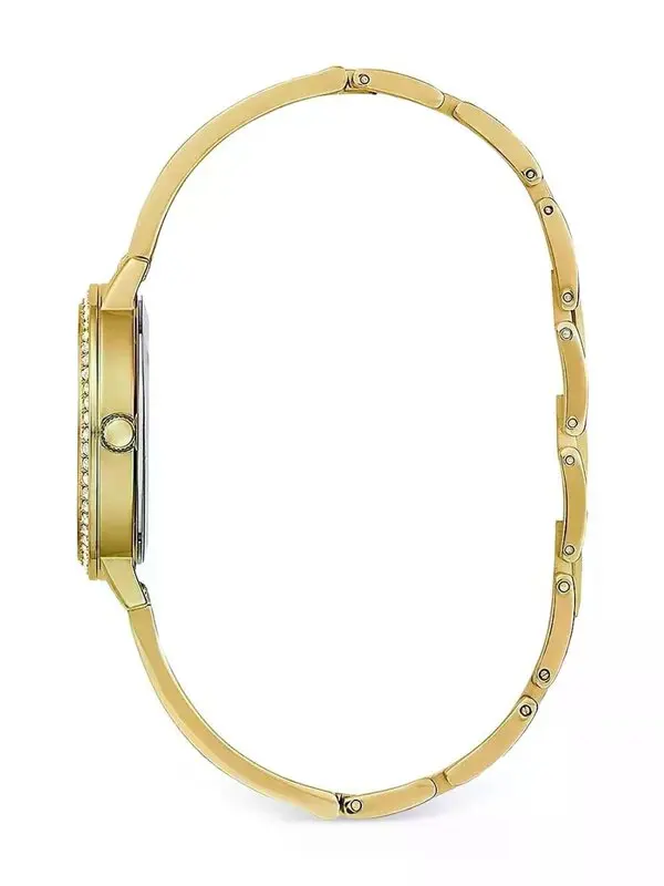 Guess Watch With Crystal Embellished Bezel