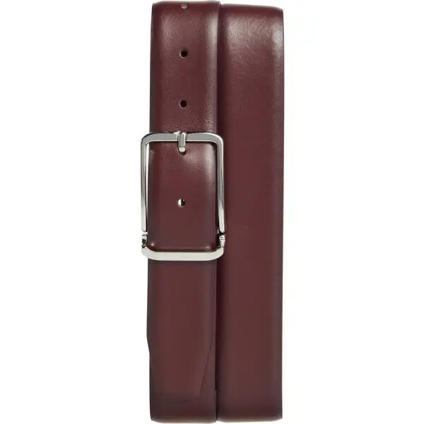 Nordstrom Leather Belt - Oxblood
