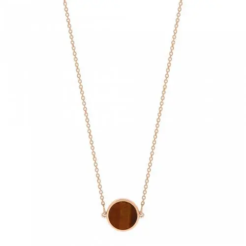 Ginette Ny Mini Ever Necklace - Tiger Eye