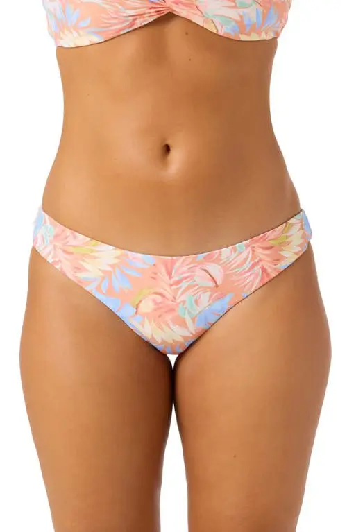 O'Neill Almeria Reversible Bikini Bottom - Pink Multi Colored