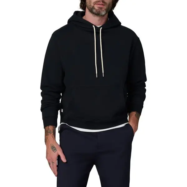 Joe's Jeans Bespoke Cotton Fleece Hoodie - Black