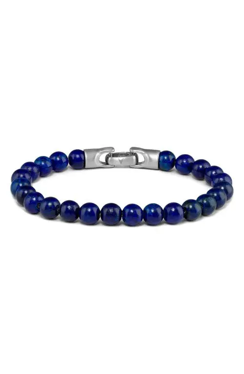 VINCERO Lazuli Beaded Bracelet - Lapis