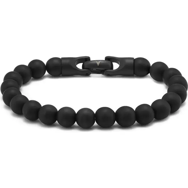 VINCERO Beaded Bracelet - Onyx