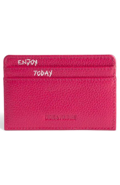 Zadig&Voltaire Pass Leather Card Case