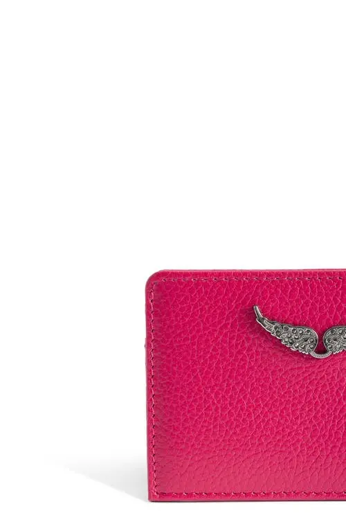 Zadig&Voltaire Pass Leather Card Case