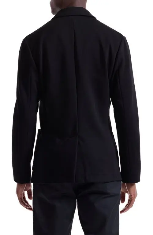 Bugatchi Soft Touch Knit Blazer - Black