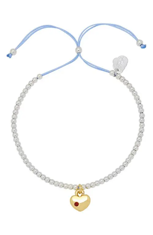 Estée Lauder Heart Padlock Slide Bracelet