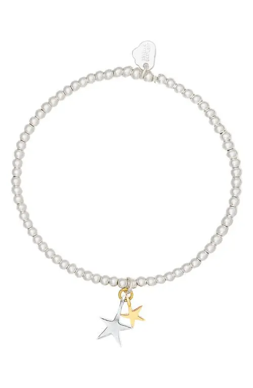 Estée Lauder Sienna Double Star Beaded Stretch Bracelet