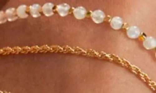 Estée Lauder Crystal Double Strand Bracelet