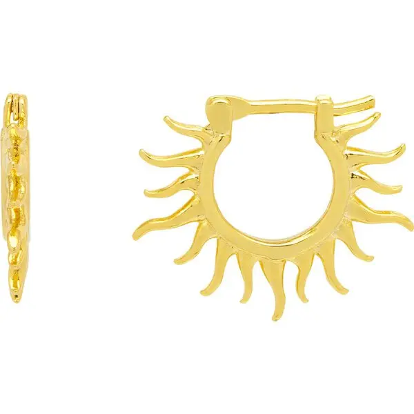Estée Lauder Sun Huggie Hoop Earrings - Gold