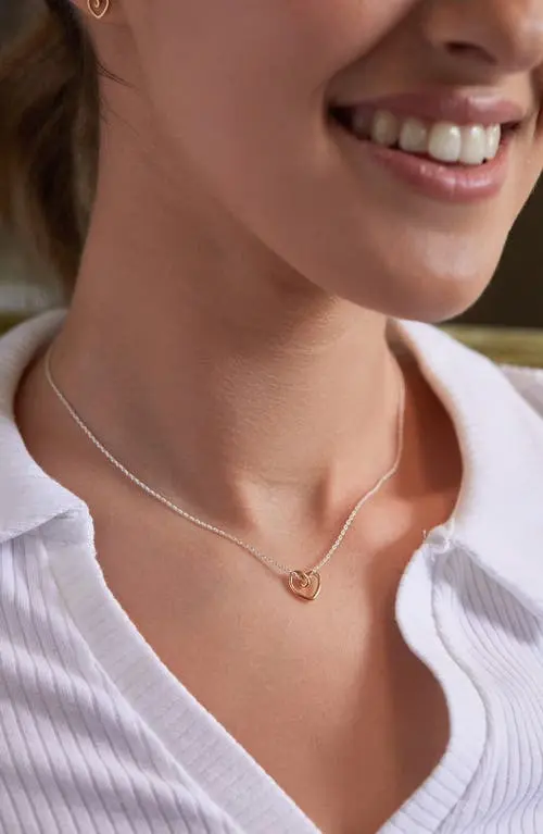 Estée Lauder Wire Heart Pendant Necklace