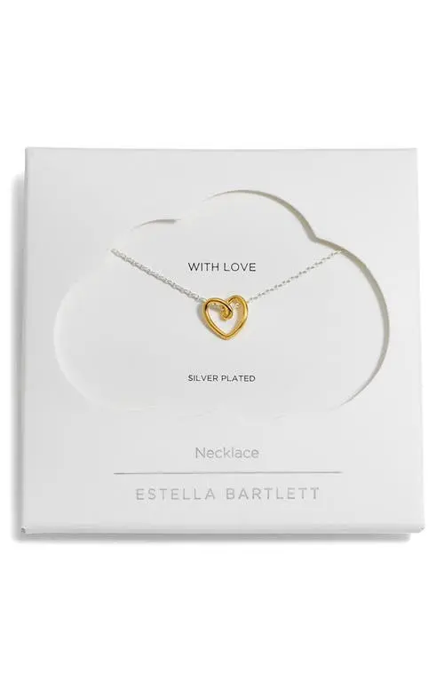 Estée Lauder Wire Heart Pendant Necklace