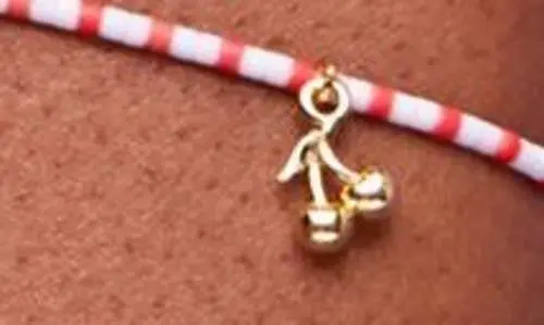 Estée Lauder Fruity Miyuki Charm Bead Slider Bracelet