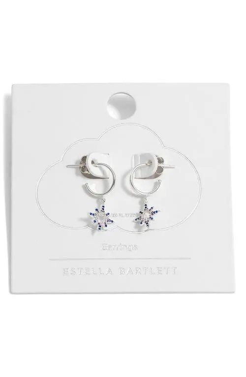 Estée Lauder Mixed North Star Hoop Earrings